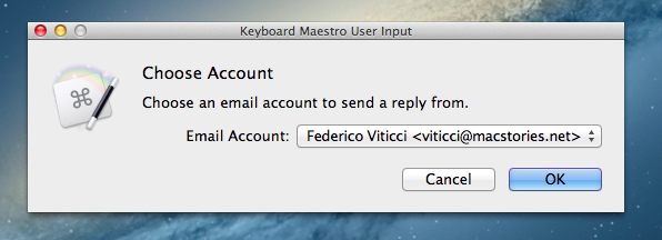 Automating Mail Signatures and Senders with AppleScript and Keyboard Maestro - MacStories